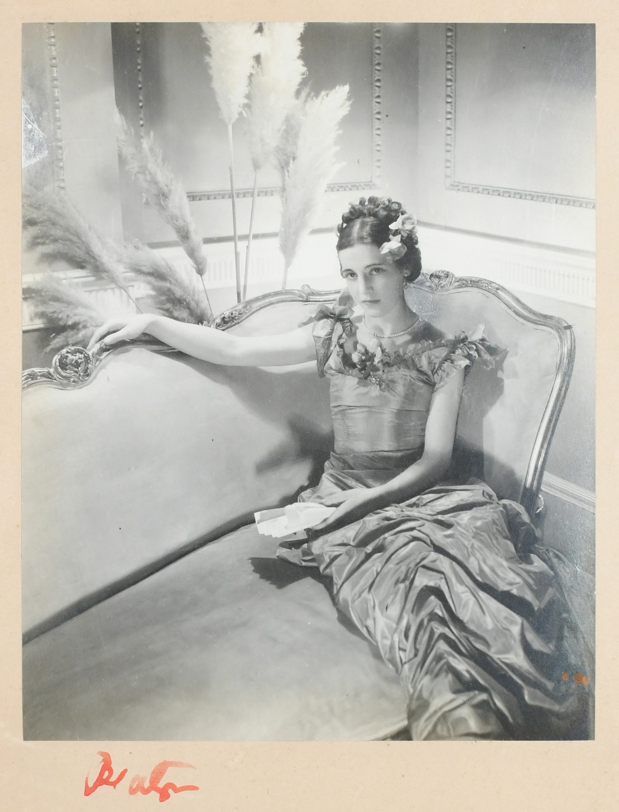 Cecil Beaton | Portrait of Hester Sassoon (née Gatty), wearing a tiara ...