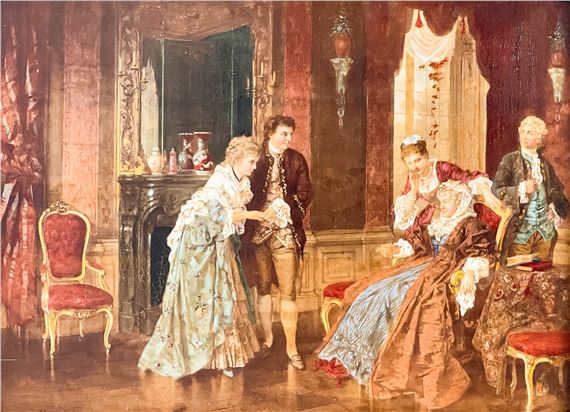 Otto Erdmann | Presenting Future Bride to the Matriarch | MutualArt