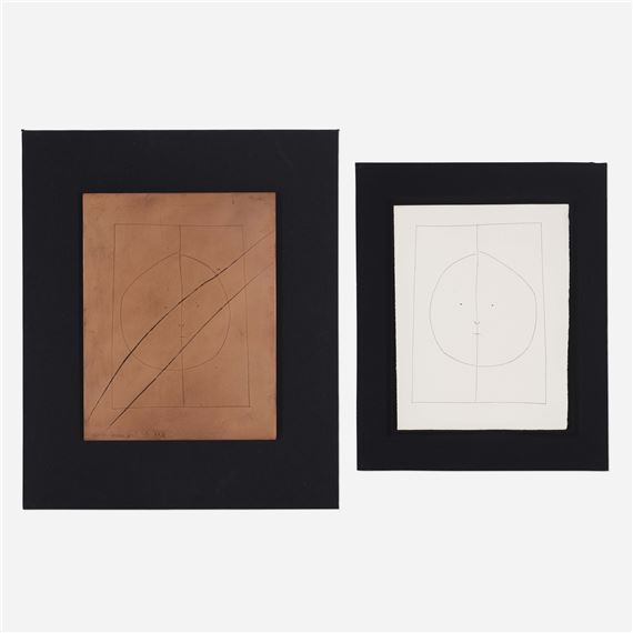 Pablo Picasso | Oval Head with Dividing Line from the Carmen portfolio ...