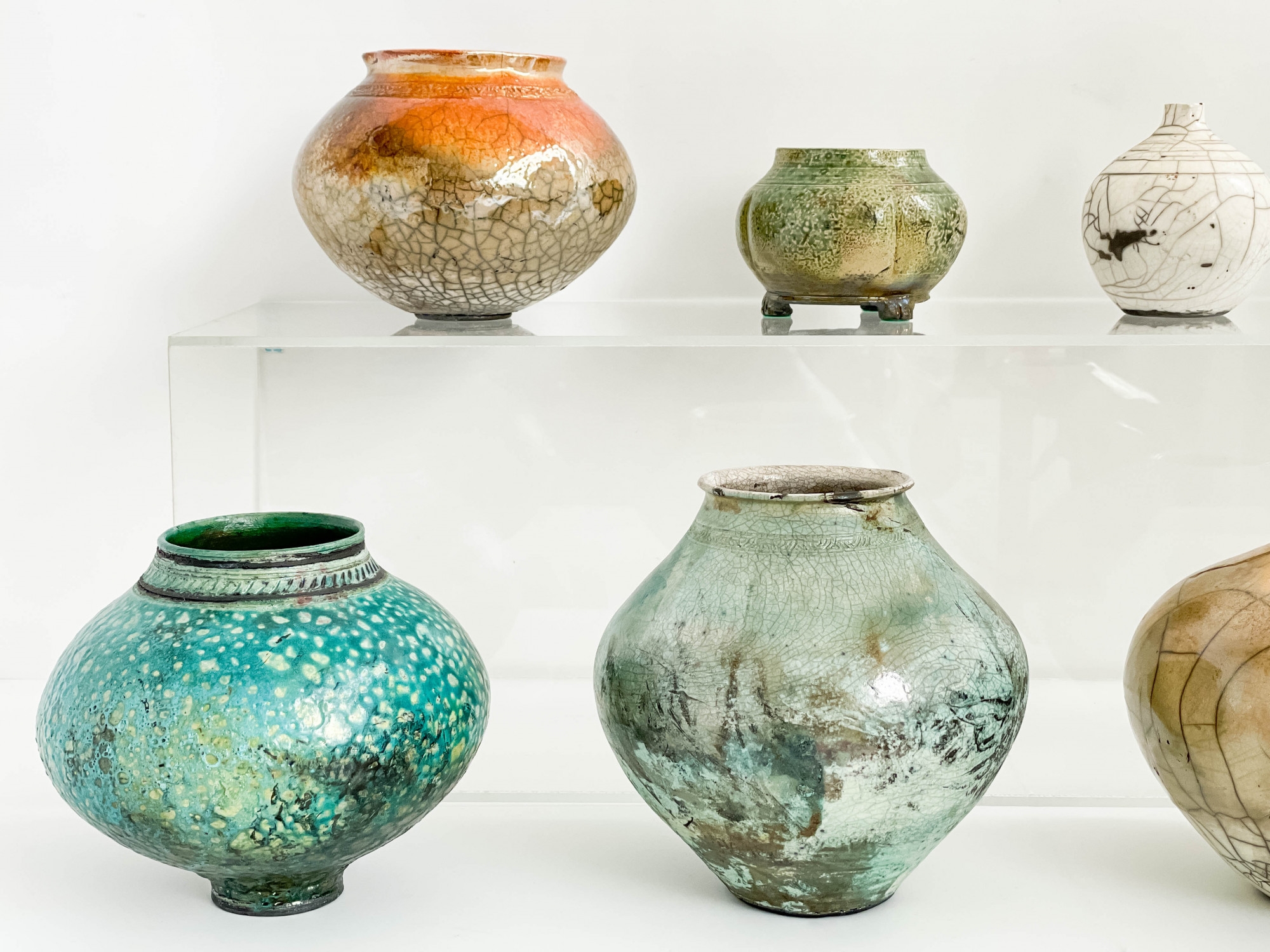 Lana Kessler | 8 Raku Vessels | MutualArt