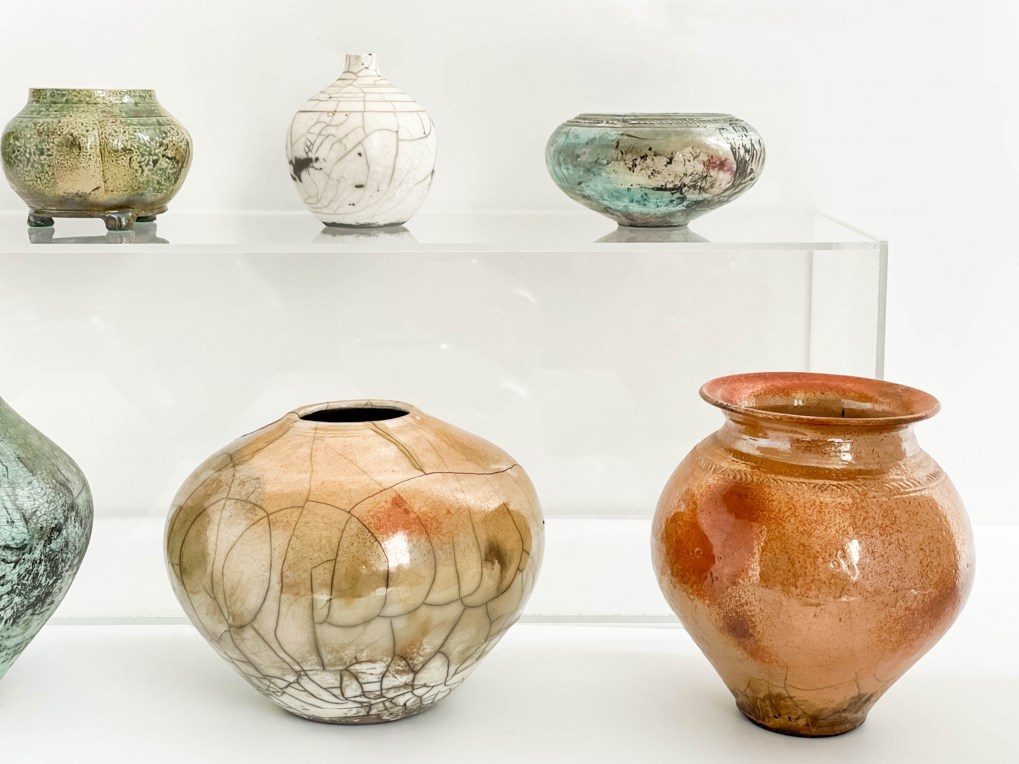 Lana Kessler | 8 Raku Vessels | MutualArt