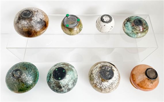 Lana Kessler | 8 Raku Vessels | MutualArt