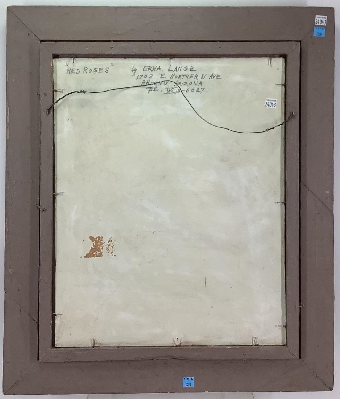 Erna Lange | Red Roses | MutualArt