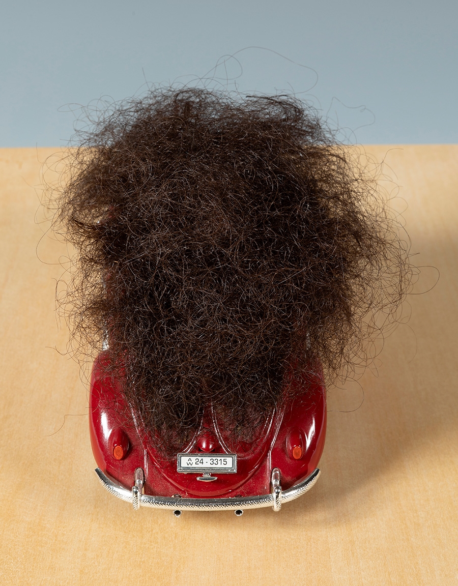 Olaf Mooij | Scale model 1:18 car hair (2000) | MutualArt