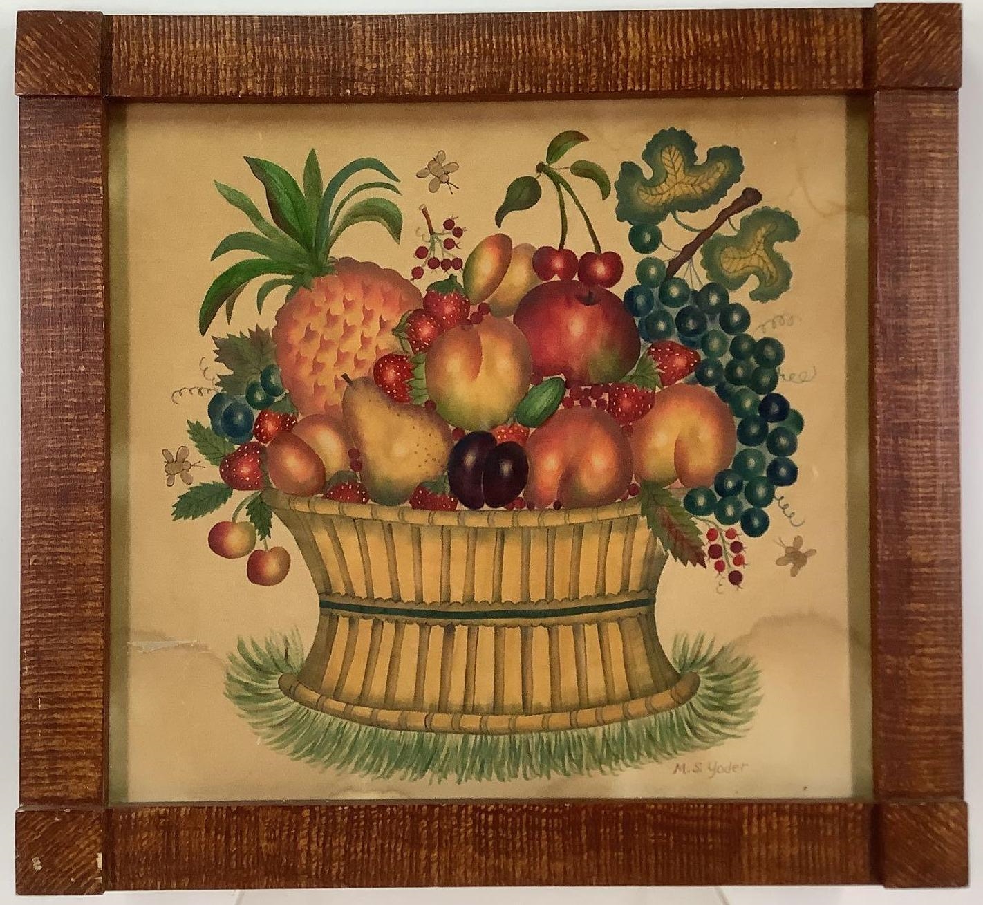 Marjorie S. Yoder | Folk art tradition of oil on velvet | MutualArt