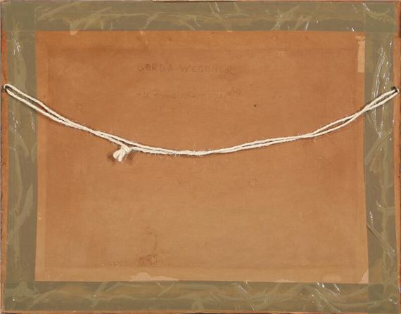 Gerda Wegener | Erotic scene at the Cupid and Sphinx statue at ...