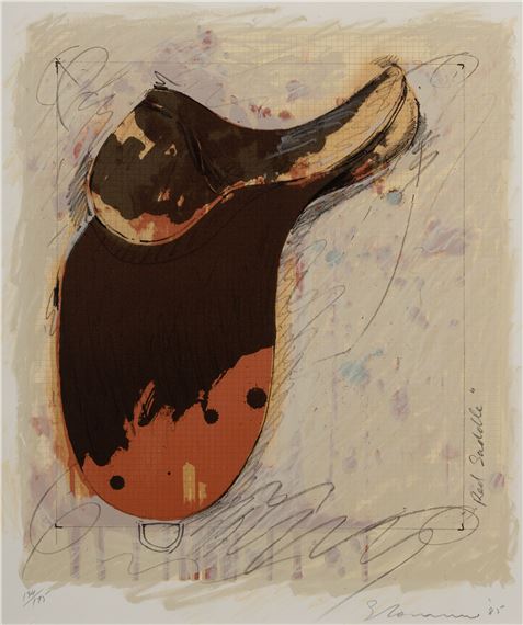 Tim Storrier | Red Saddle (1985) | MutualArt