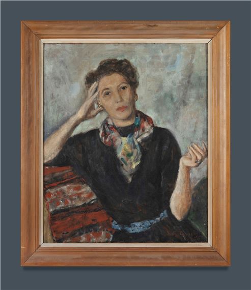 Judy Cassab | Portrait of a Lady (1952) | MutualArt