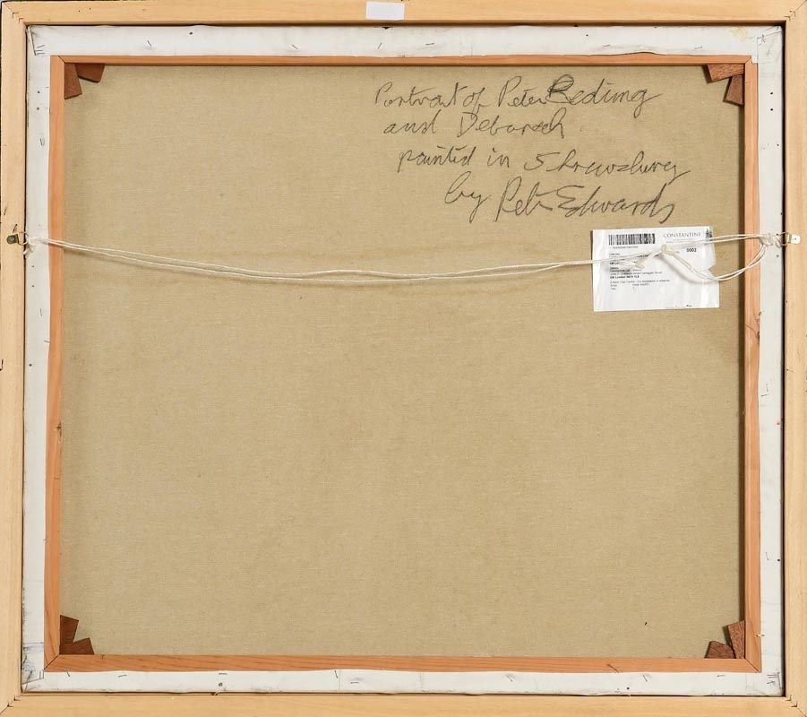 Peter Edwards | Portrait of Peter Reding with Deborah (2003) | MutualArt