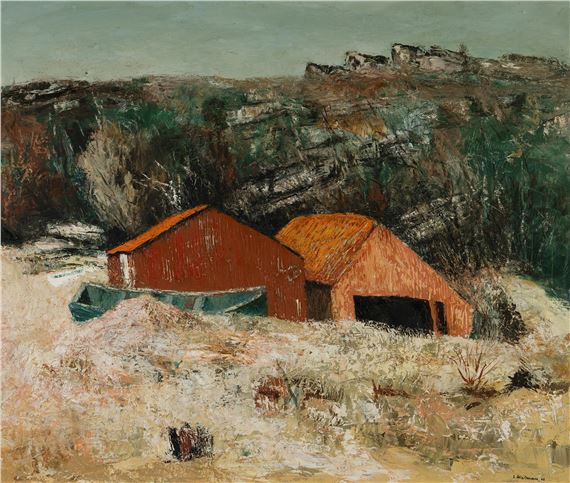 Sali Herman | Boatsheds (1968) | MutualArt