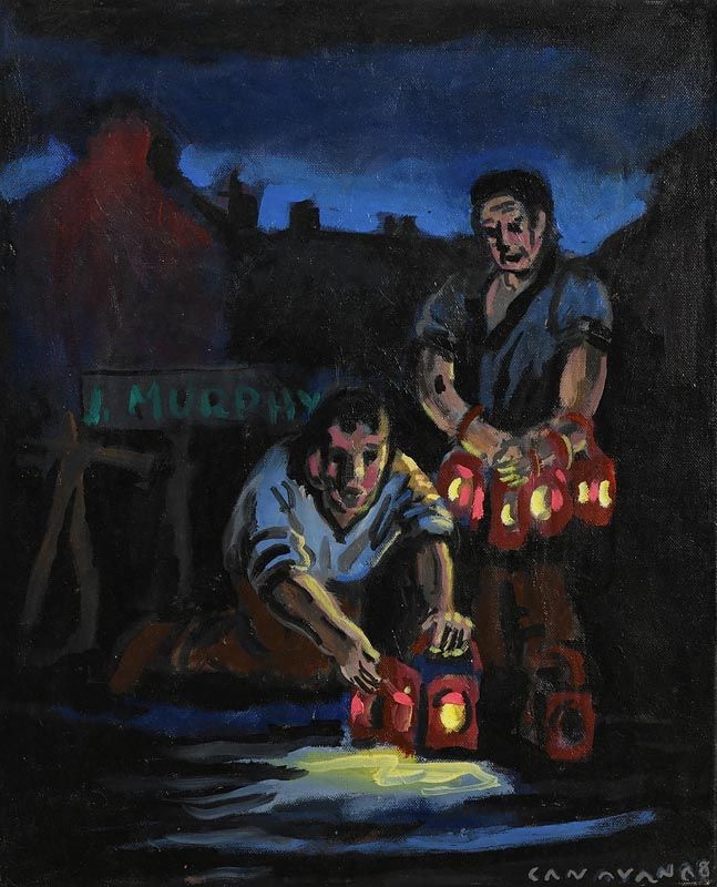 Bernard Canavan | The Lamp Lighters (2008) | MutualArt