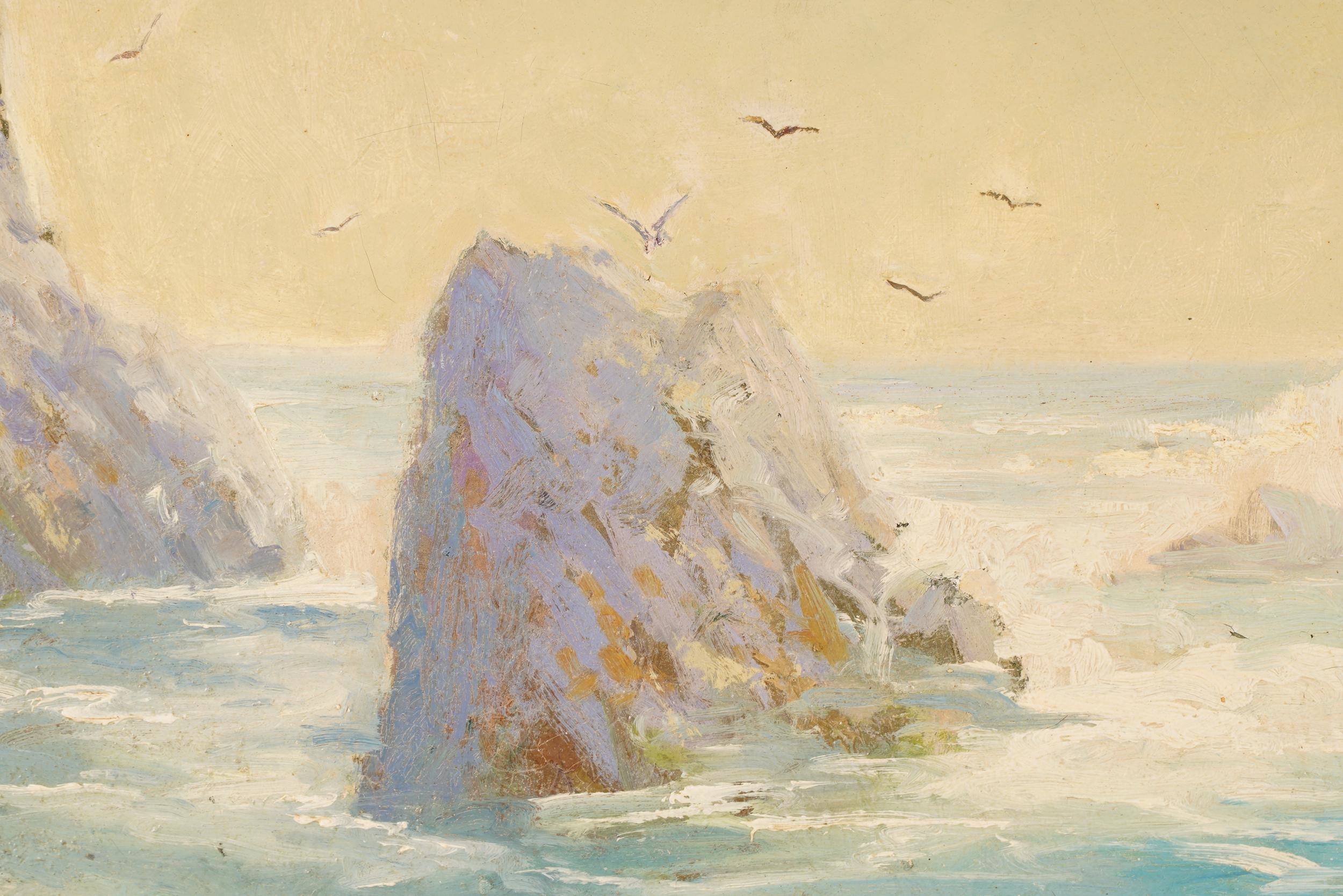 Ernest Henry Pohl | ERNEST HENRY POHL : COASTAL ROCKS | MutualArt