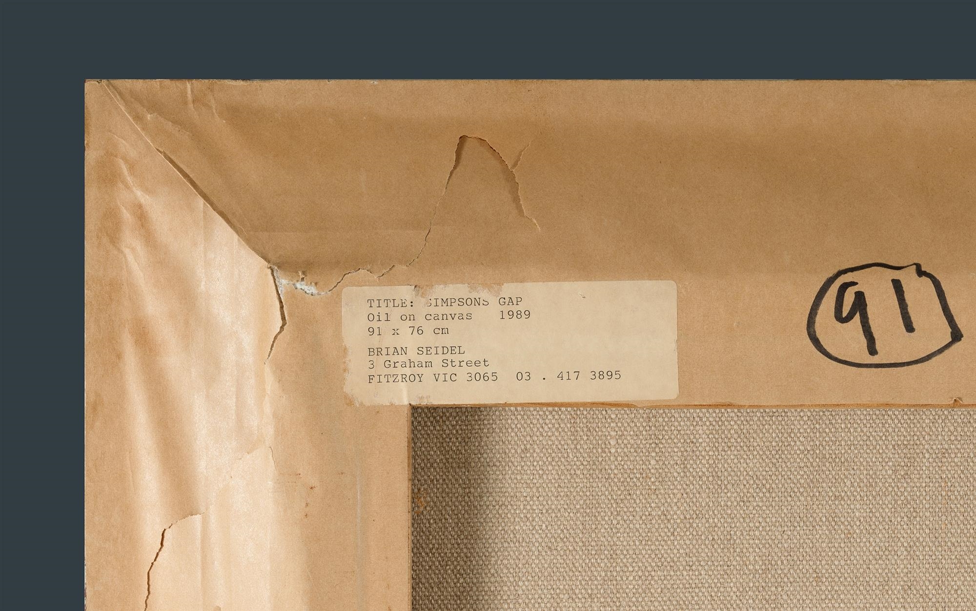 Brian Seidel | Simpsons Gap (1989) | MutualArt