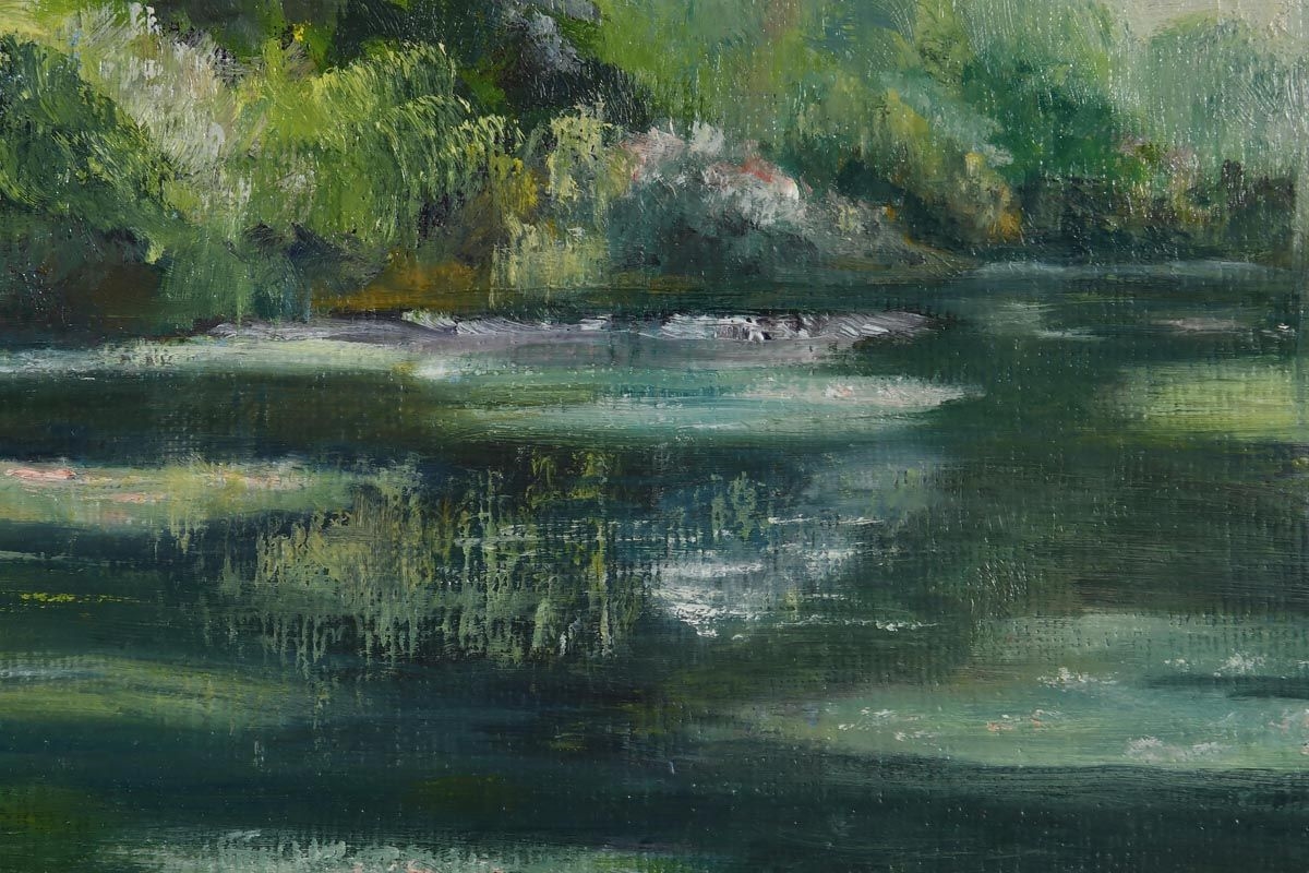 C. Macnamara | The Lily Pond | MutualArt