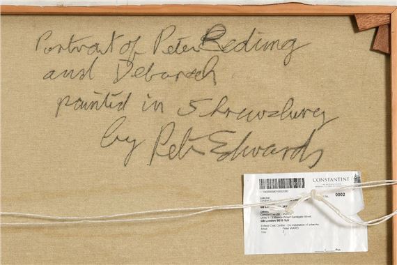 Peter Edwards | Portrait of Peter Reding with Deborah (2003) | MutualArt