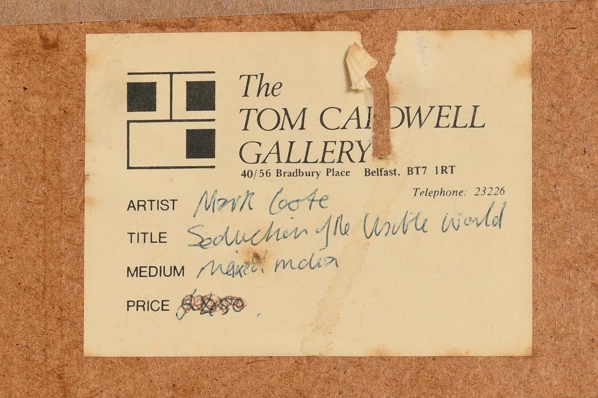 Mark Coote | Seduction of the Visible World (1981) | MutualArt