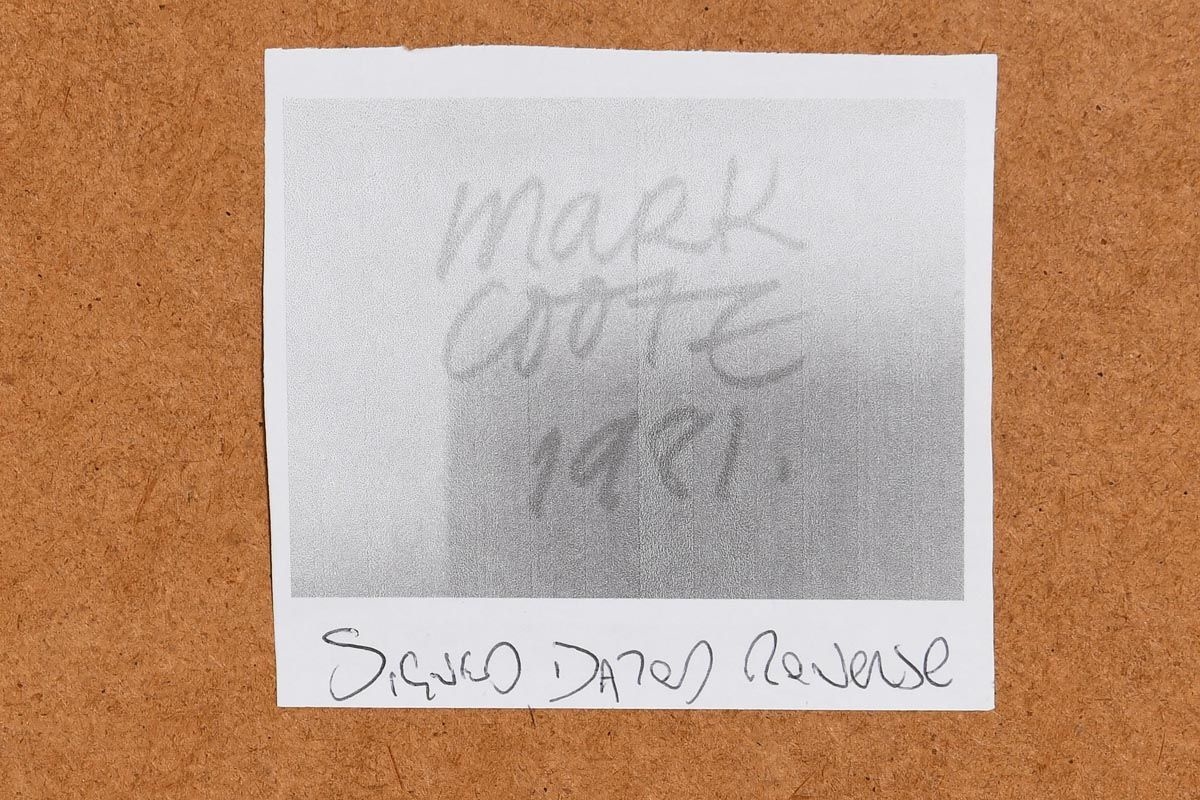 Mark Coote | Seduction of the Visible World (1981) | MutualArt