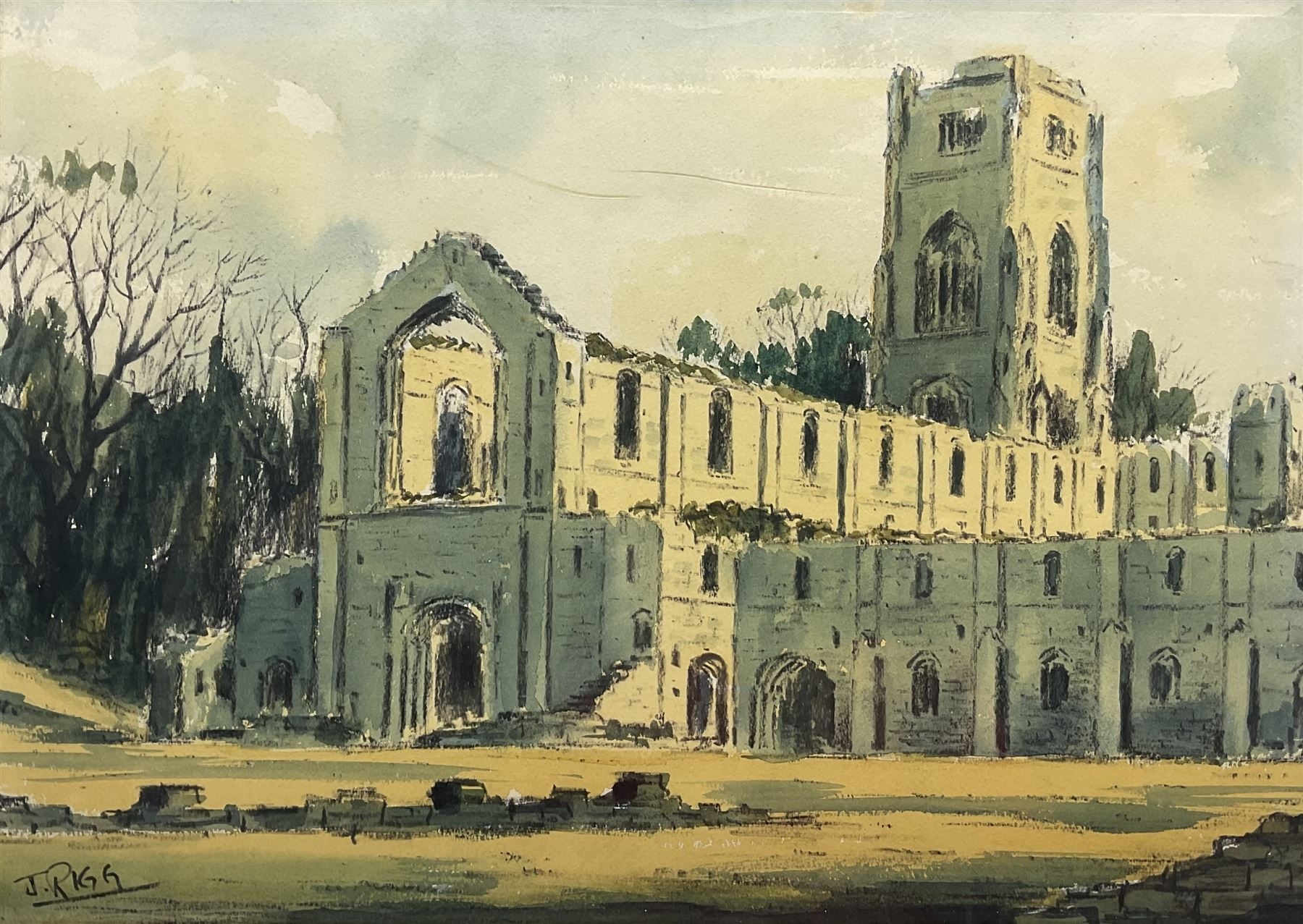 Jack Rigg | Fountains Abbey | MutualArt