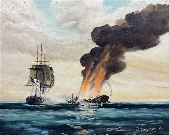 Peter Gerald Baker | American Naval Battle (1976) | MutualArt