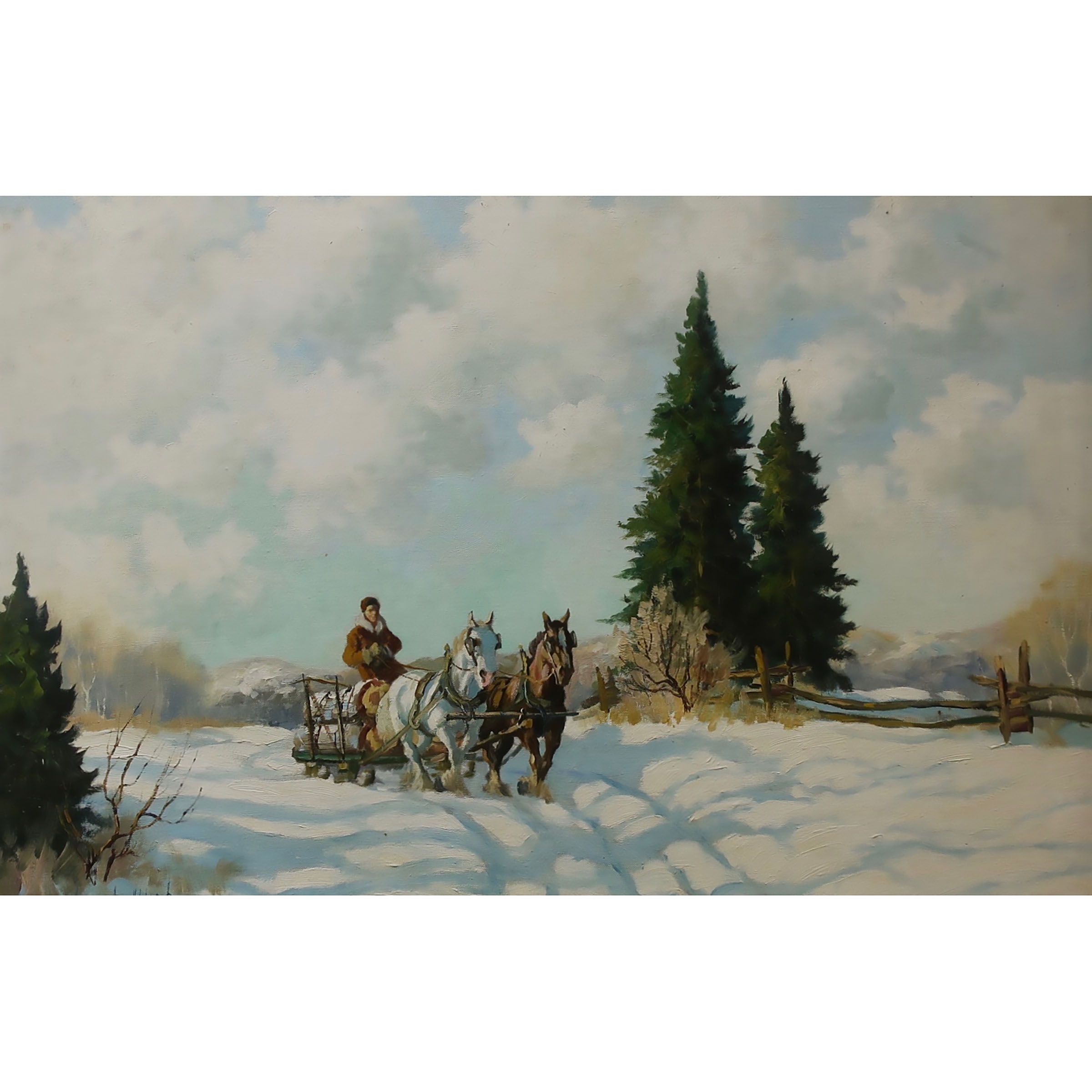 Joseph Monk | WINTER AFTERNOON | MutualArt