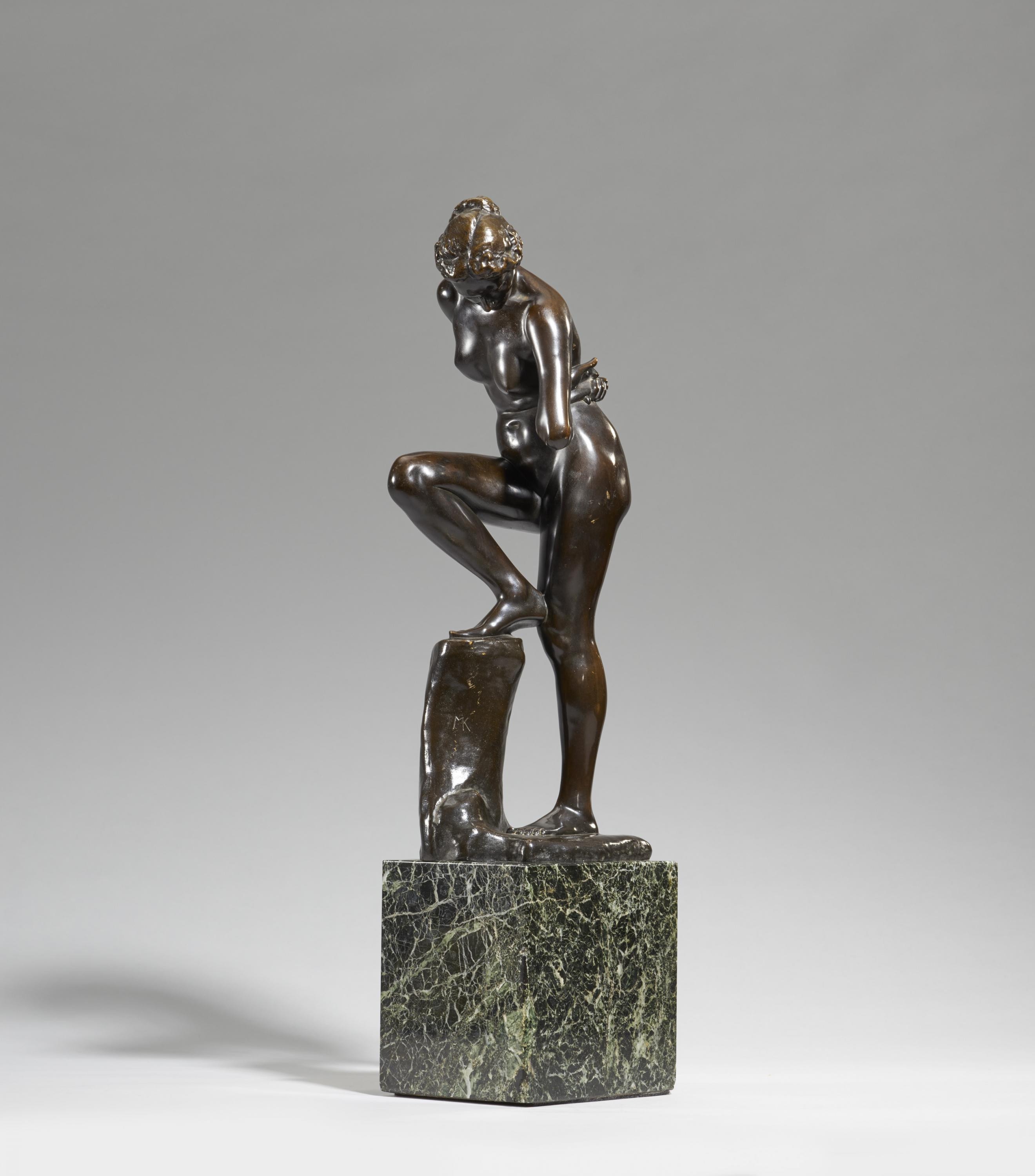 Max Klinger | The Bathing Woman. | MutualArt