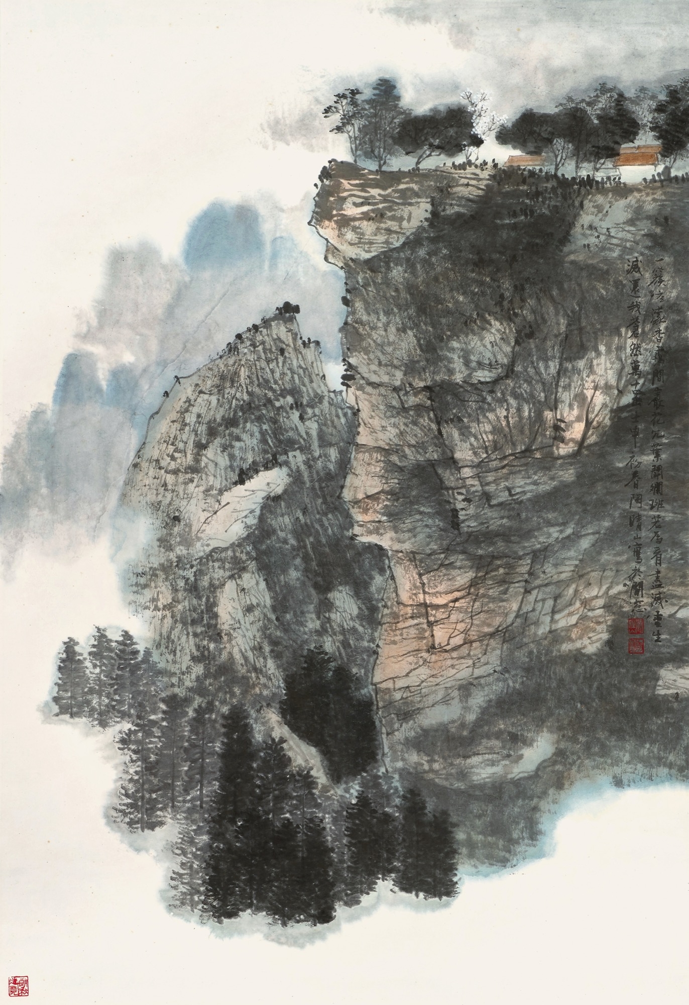 Tao Qingshan | High Map of Clouds and Mountains | MutualArt