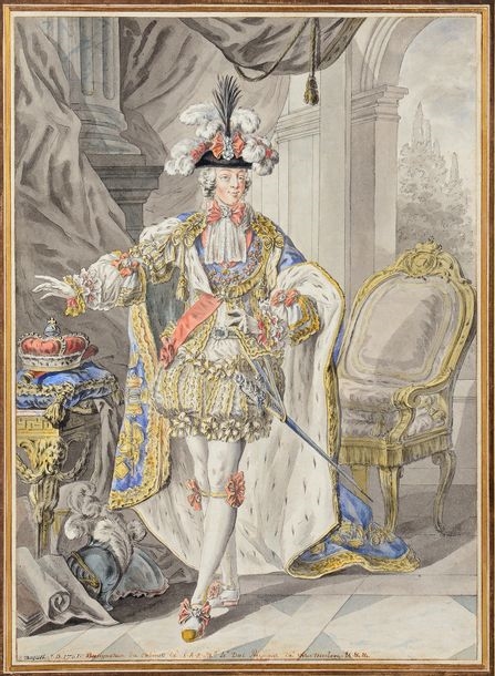 Louis-René Boquet | Portrait of Duke Charles Eugene of Wurtemberg ...