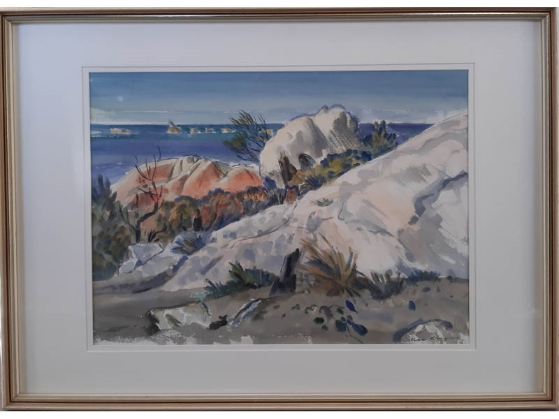 Max Angus | At Cosy Corner, Bay of Fires (1989) | MutualArt