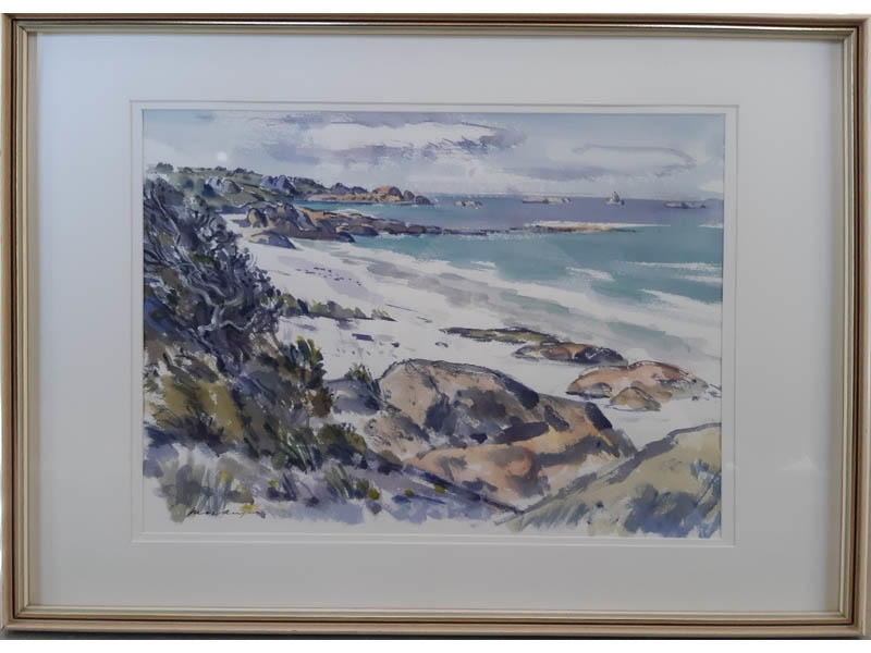 Max Angus | Beach at Cosy Corner (1988) | MutualArt