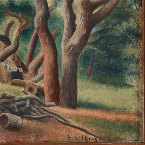 Ragnar Hallberg | Korkträdsskogen | MutualArt