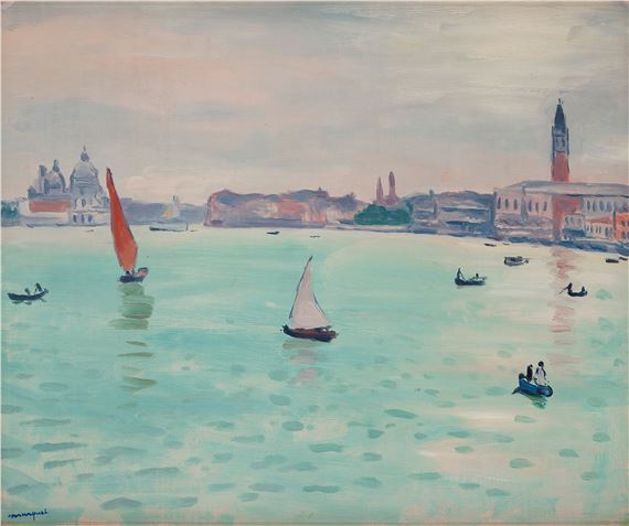 Albert Marquet | Les toits rouges (Strandvägen, Stockholm) (1938 ...