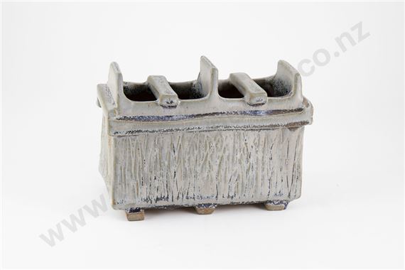 Juliet Peter | Juliet Peters Small Stoneware Planter | MutualArt