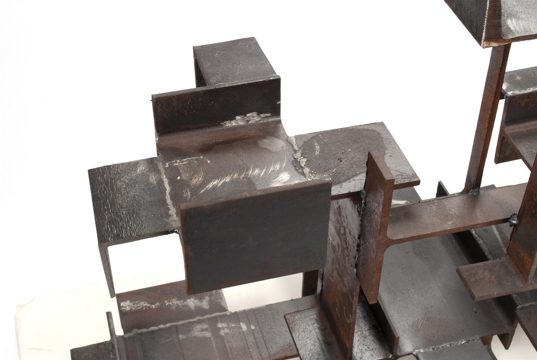 Brother Mel Meyer | Large geometric brutalist floor sculpture (1976 ...