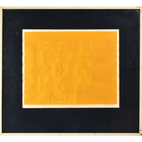 Rodolfo Samonte | Monochromeyellow I (1972) | MutualArt