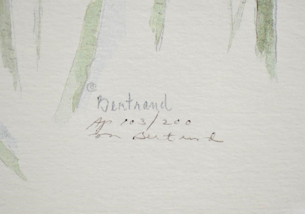 Mary Bertrand | Mary Bertrand, 2 Floral watercolors | MutualArt
