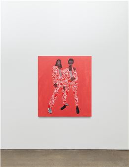 Emmanuel Taku | A Red Pair (2021) | MutualArt