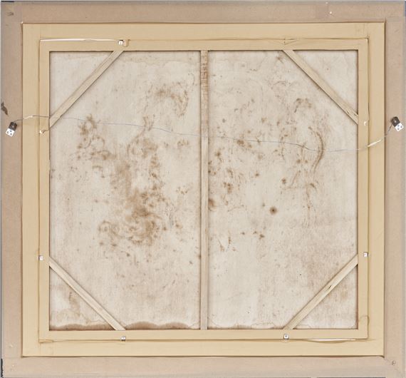 Affandi | Self Portrait with Pipe (1976) | MutualArt