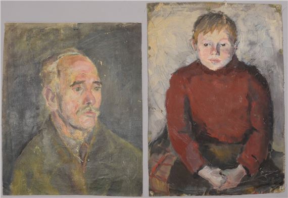Alfred Vogel | Portraits | MutualArt