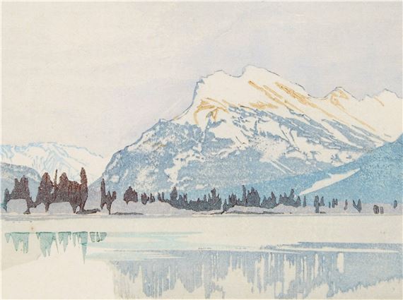 Walter Joseph Phillips | Rundle, Winter (1949) | MutualArt