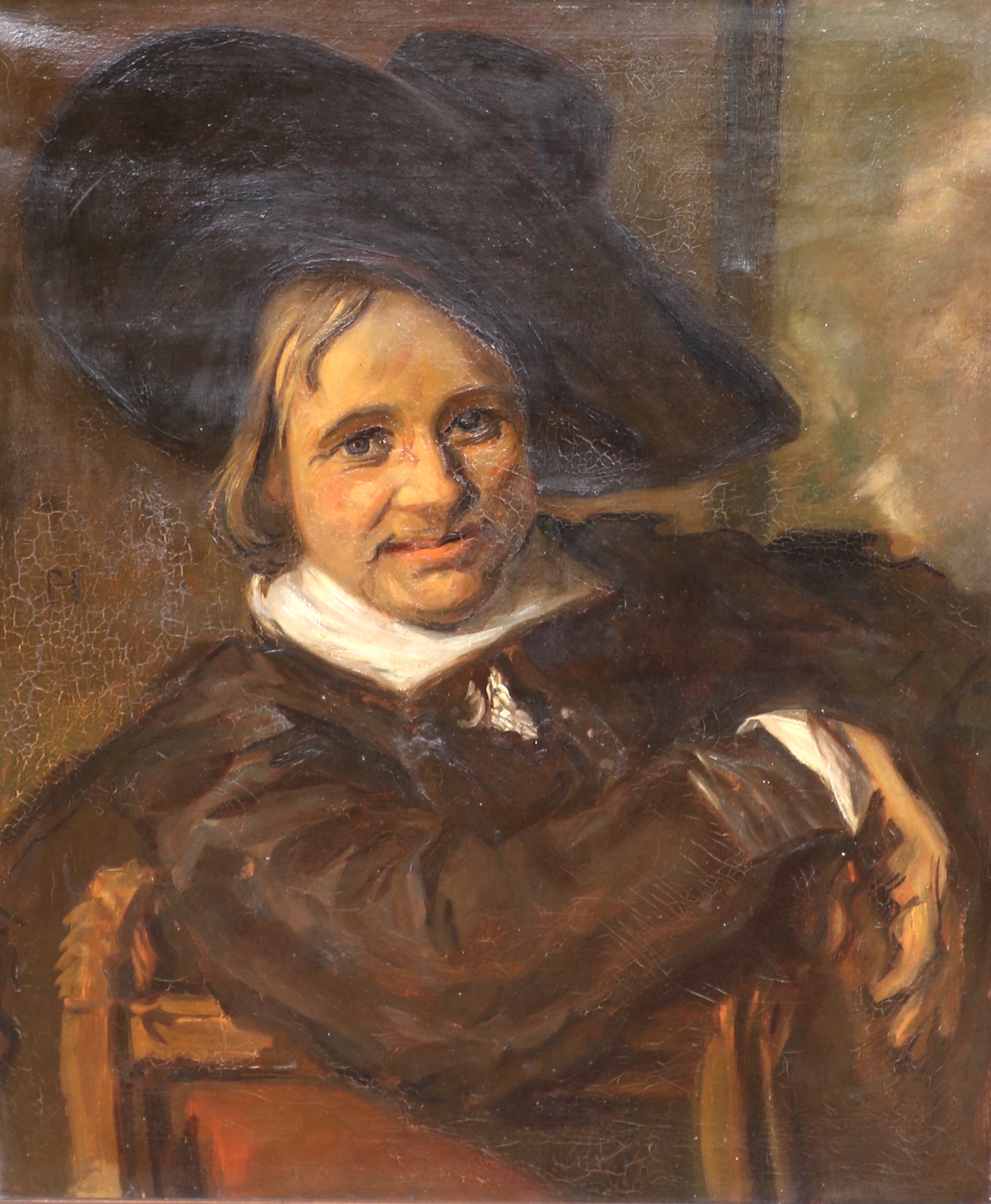 Frans Hals | PORTRAIT OF A LAUGHING GENTLEMAN | MutualArt