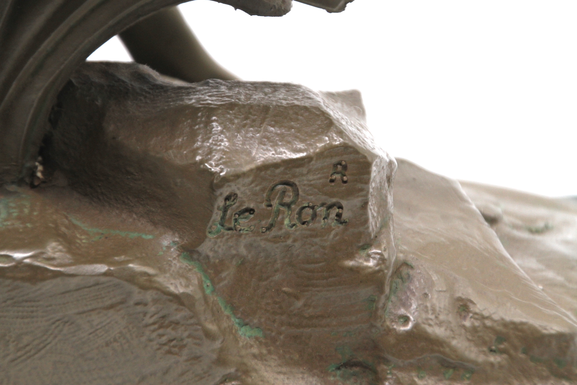 Ron Lee | a rearing horse and figure | MutualArt