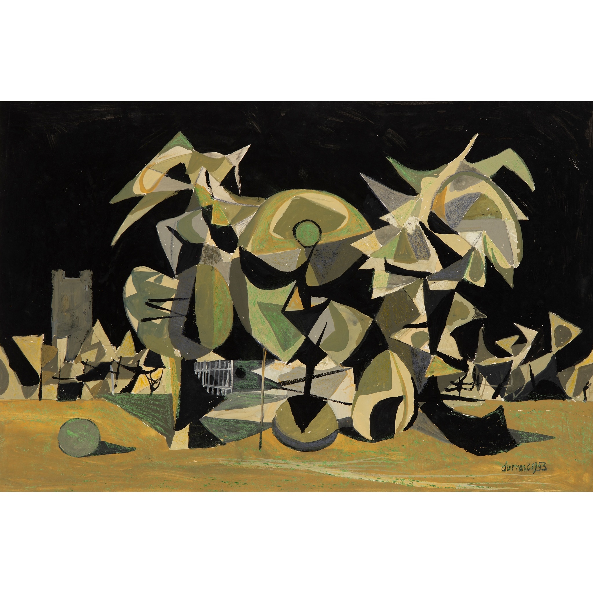 Roy Turner Durrant | Trees, Lavenham (1953) | MutualArt