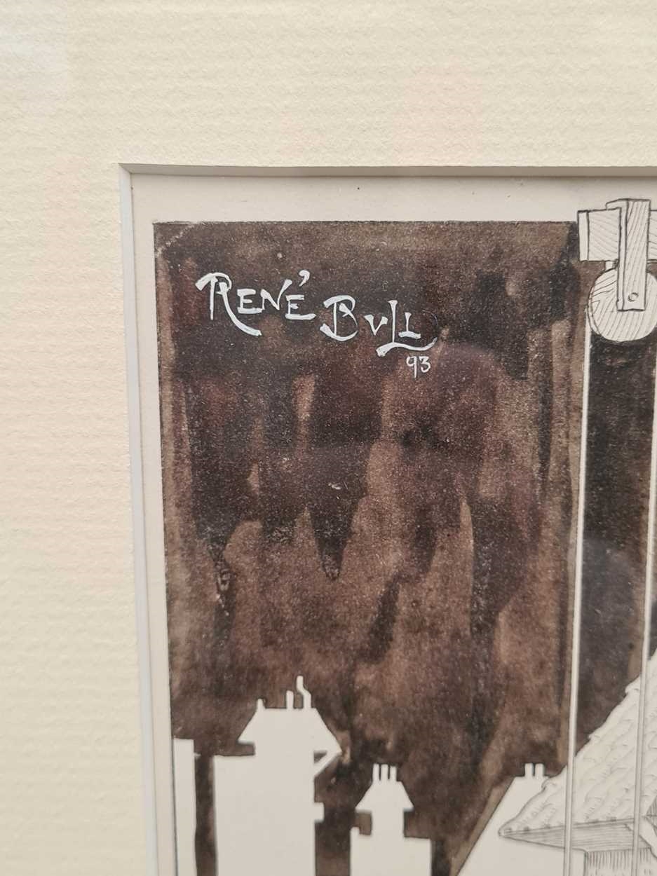 René Bull | Four sequential cartoons framed as one (93) | MutualArt