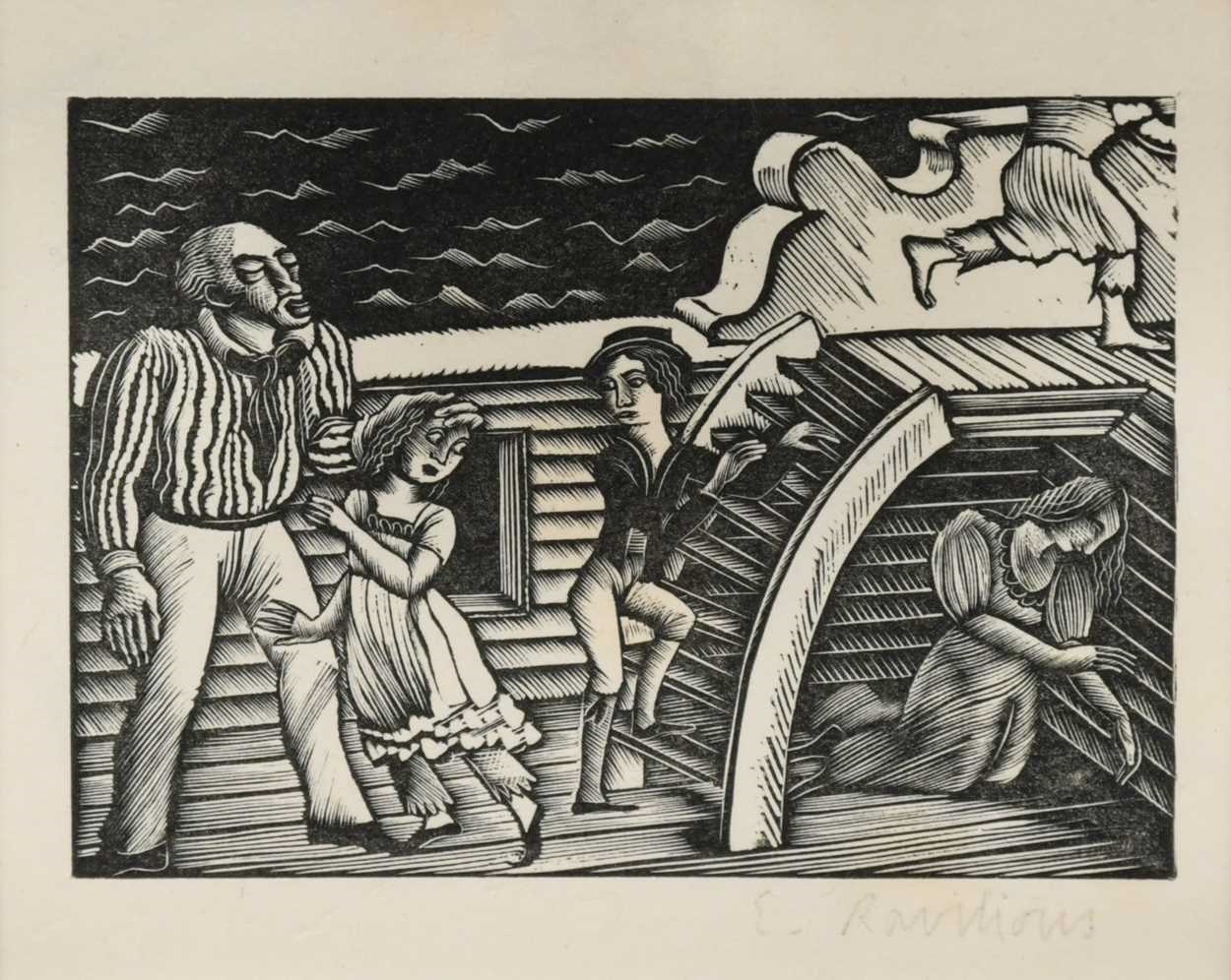 Eric Ravilious | An illustration for The Atrocities of the Pirates ...