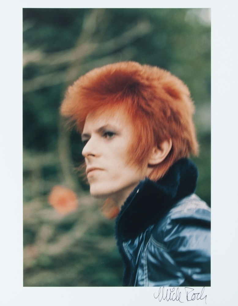 Mick Rock | DAVID BOWIE: MICK ROCK SIGNED PHOTOGRAPH | MutualArt