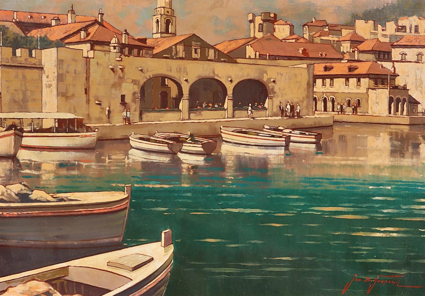 Jan Pospisil | STARÝ DUBROVNÍK | MutualArt