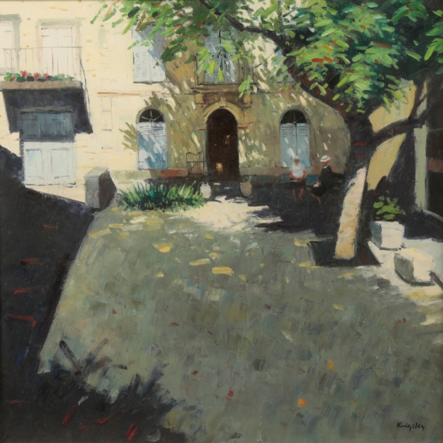 John Kingsley | A Shady Spot, St. Restitut | MutualArt