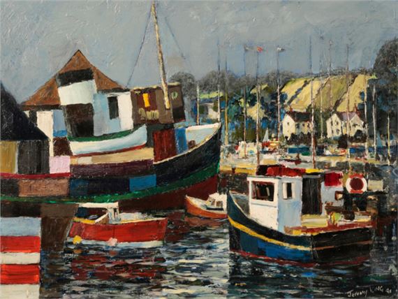 Jeremy King | St Denys Tug - Old Quay, Falmouth | MutualArt