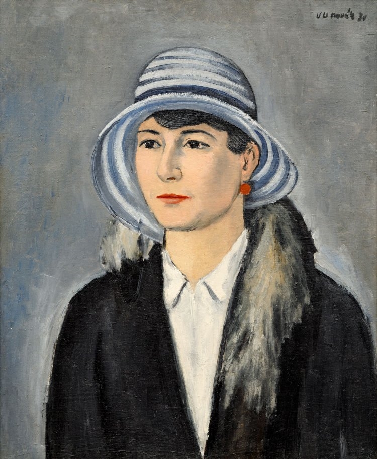Vaclav Vojtech Novak | Portrait of a Lady (1930) | MutualArt