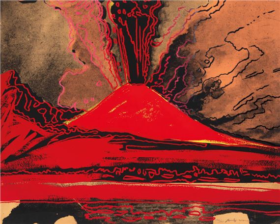 Andy Warhol | VESUVIUS (1985) | MutualArt